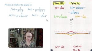15. Plotting (sketching) rational functions
