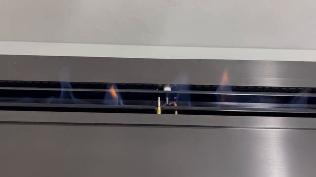 Розжиг автоматического биокамина SteelHeat