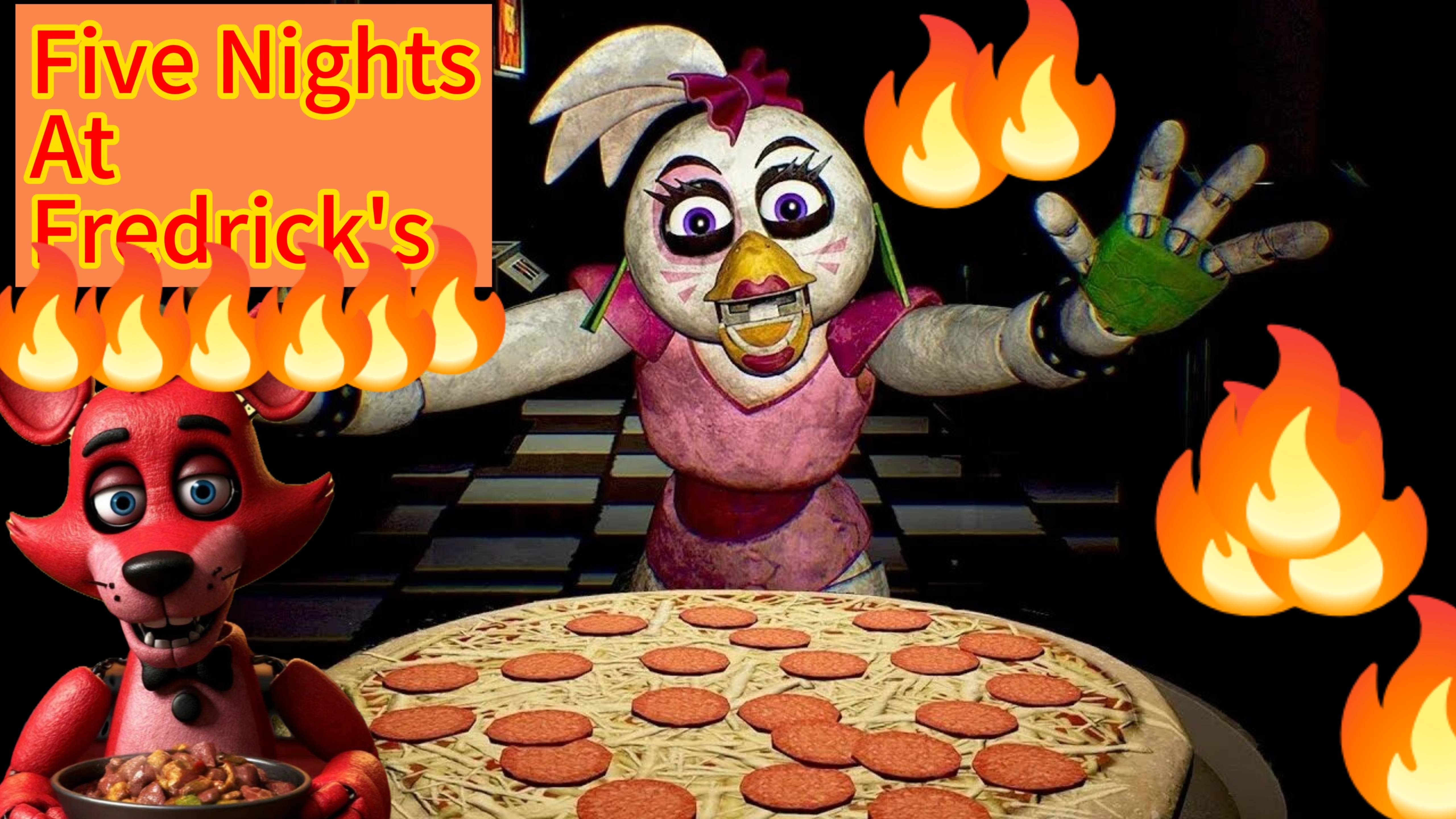 FIVE NIGHTS AT FRIDRICKS - ЧИКА ПОДЖИГАТЕЛЬНИЦА И БОННИ КАЧОК