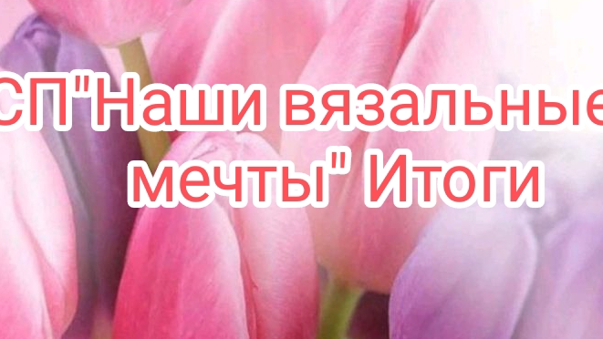 СП"Наши вязальные мечты".Итоги.