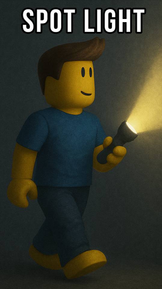 SpotLigth в Roblox Studio