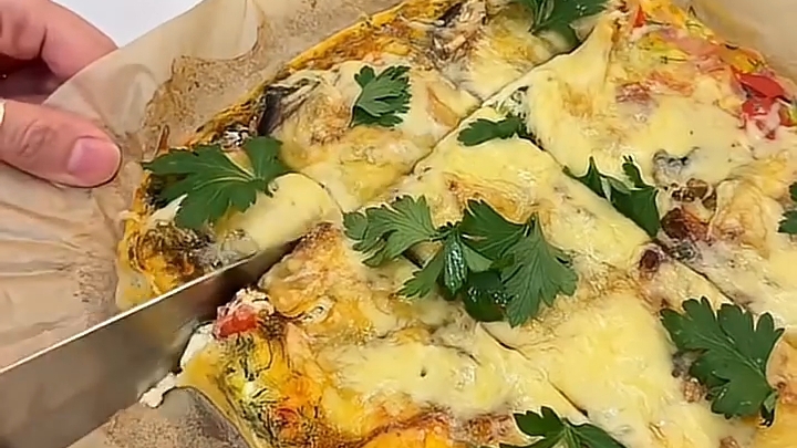 ЗАВТРАК, пальчики оближешь...🍳🥓😋    Рецепт в описании ✍️