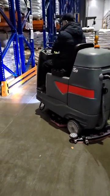 Тест-драйв поломоечной машины ARTRED S9 на производстве | Часть 2