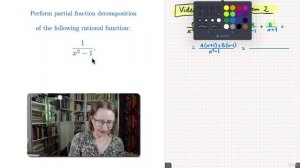 16. Partial fraction decomposition