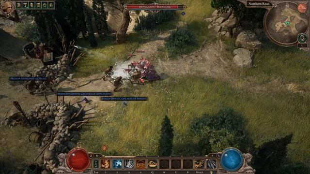 Titan Quest II — демонстрация сборки: элементалист
