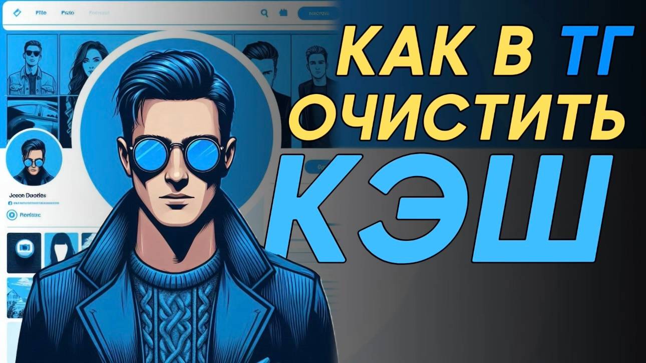 Как очистить кэш в телеграм? Как удалить кэш в телеграм? #Телеграм #Telegram #Каквтелеграм