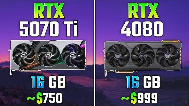 RTX 5070 Ti vs RTX 4080 | Test in 7 Games