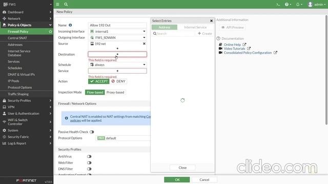 1-fortianalyzer-initial-lab-setup