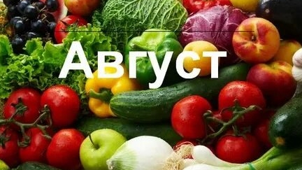 Здравствуй август. Музыкальная открытка.