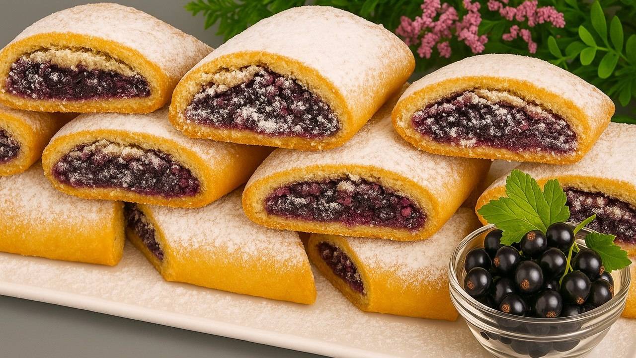 Готово к кофе и чаю за считанные минуты! Это печенье с джемом тает во рту! Легко и быстро