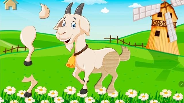 Развивающие пазлы Животные для детей – Учимся играя  #1