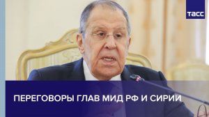 Переговоры глав МИД РФ и Сирии