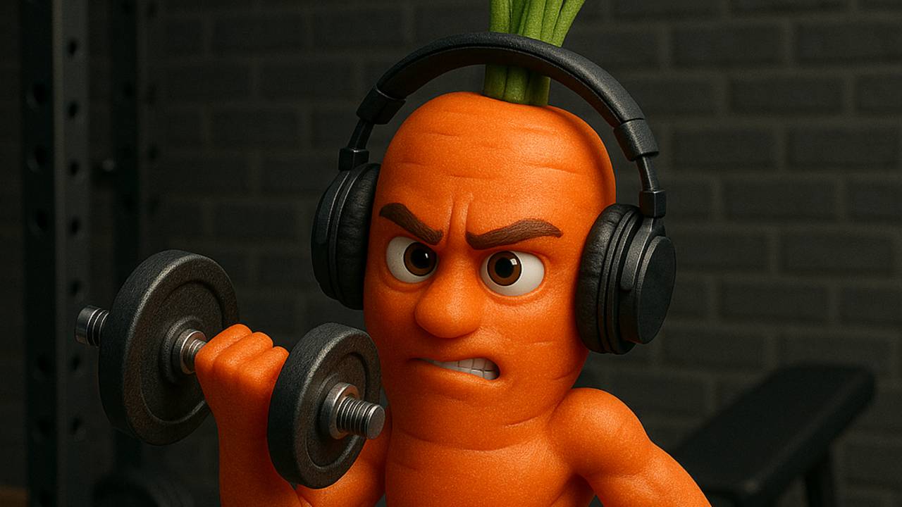 🥕История морковки, которая решила больше не быть тертой и варёной…потому что она — будущая звезда!