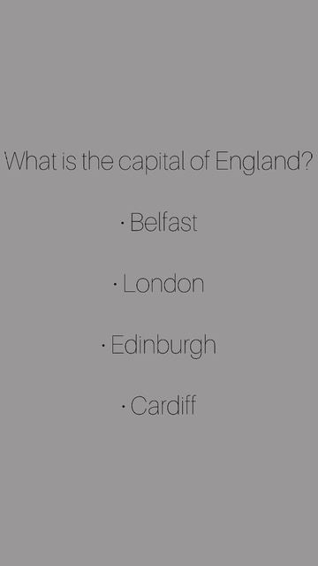 Life in the UK test Question 29