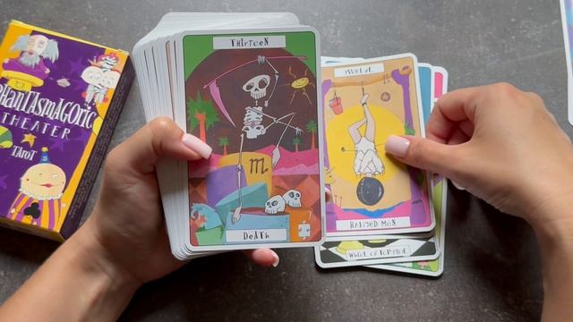 Обзор колоды фантасмагорический театр. 1999 год. Кемерон Грэхем #таро
