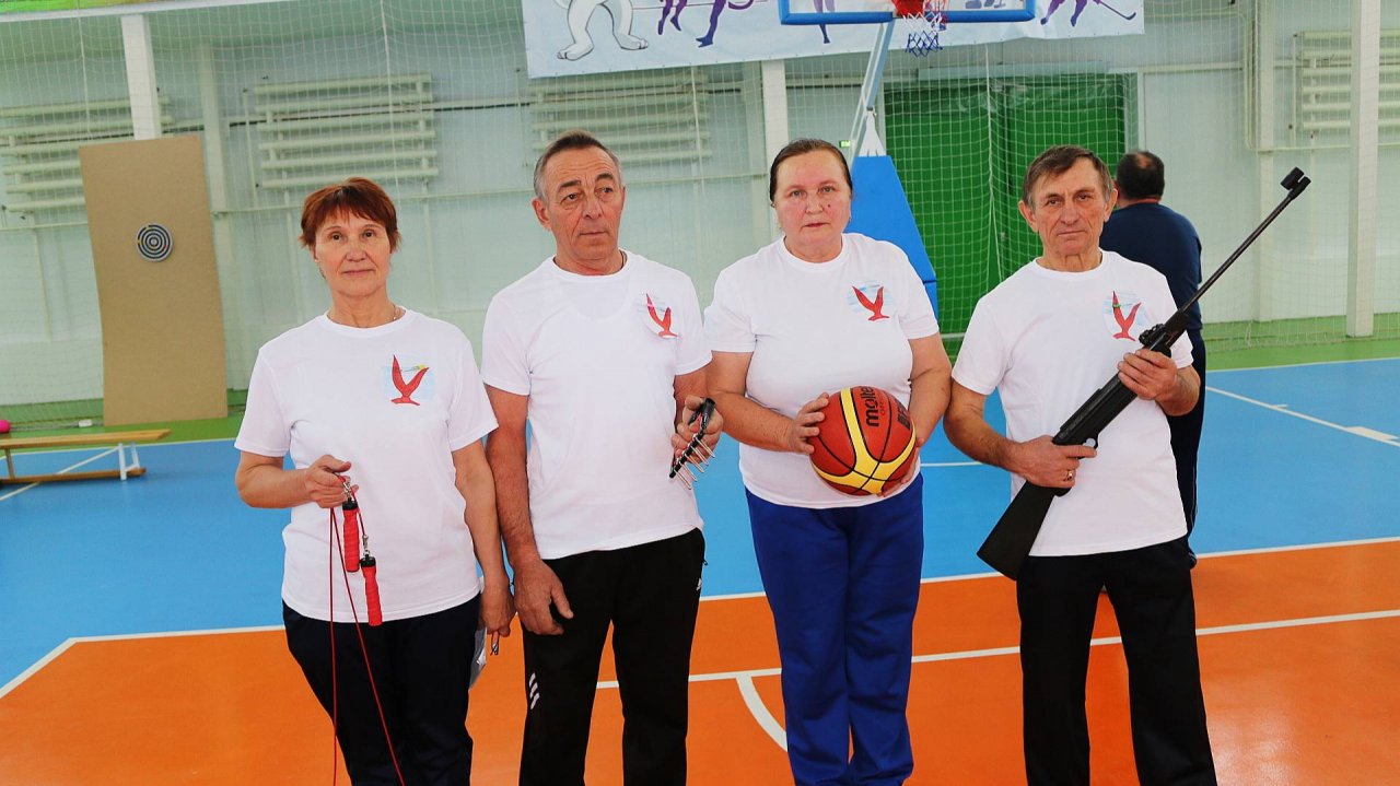 спартакиада пенсионеров  Партизанского района