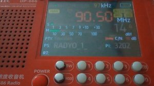 TRT Radyo 1 (Турция) 90,5 МГц (спорадик)