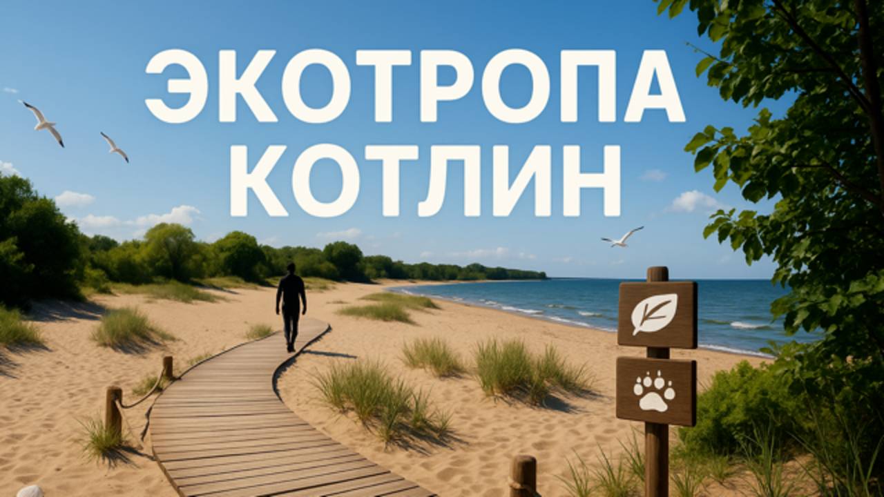 Западный Котлин. Экотропа. Форты