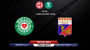 Фортуна (Боровск) - Университет спорта (Смоленская область)