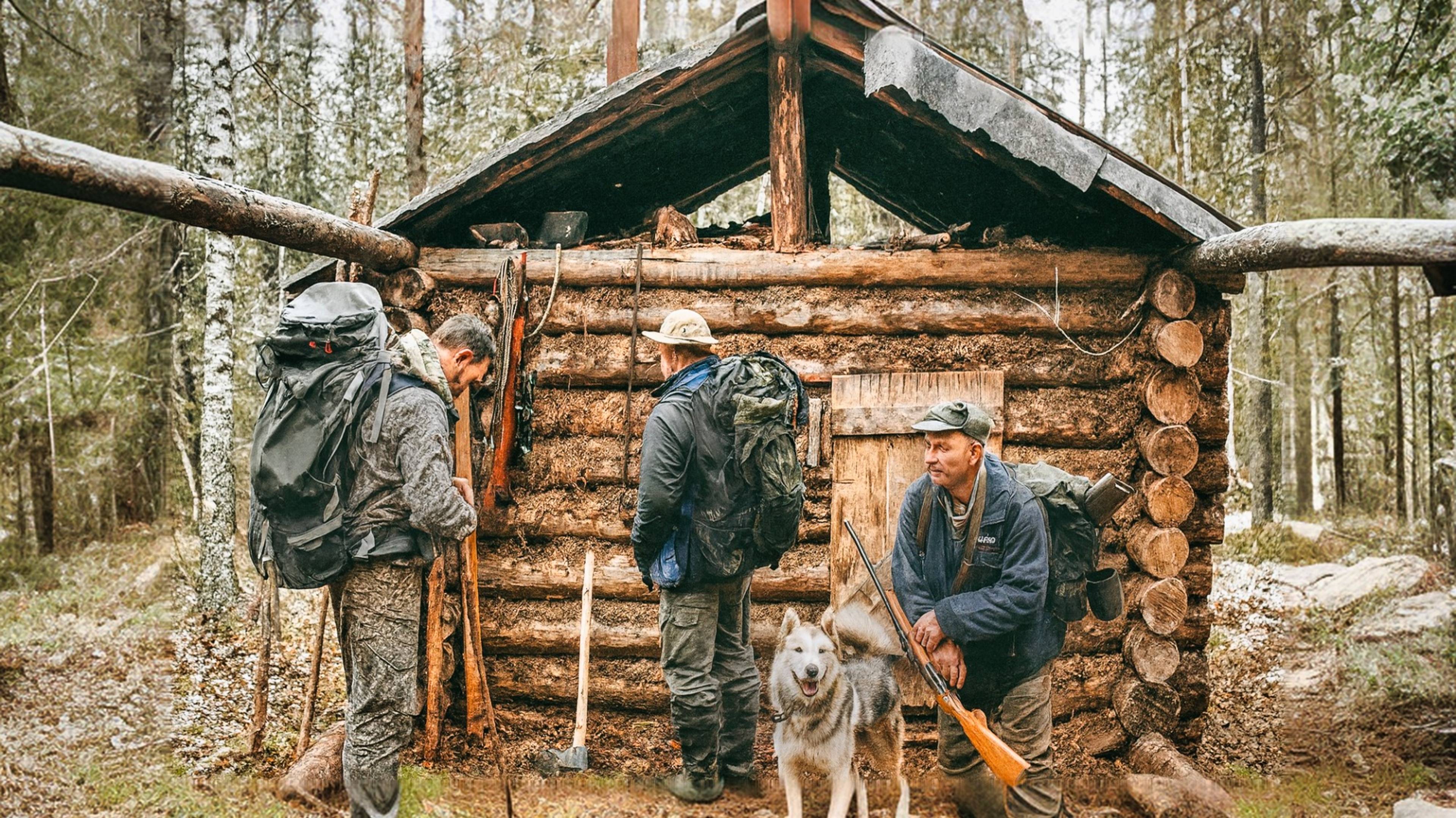 Поход в тайгу на 5 дней с Костей Bushcraft34. Охота на рябчика.