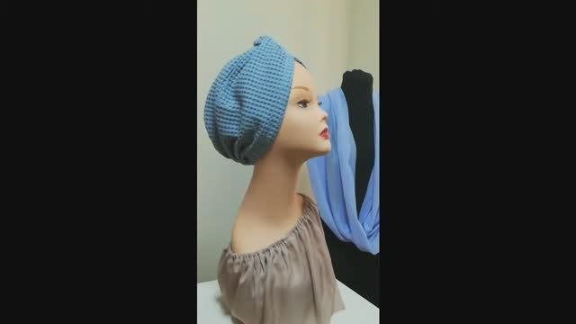 Чалма шапочкой после душа