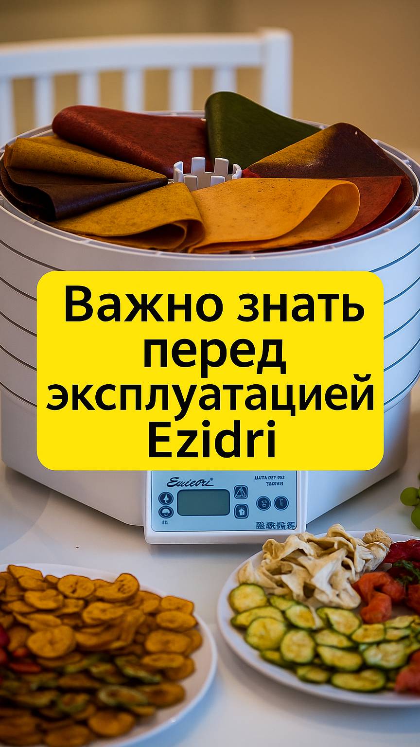 Важно знать перед эксплуатацией Ezidri