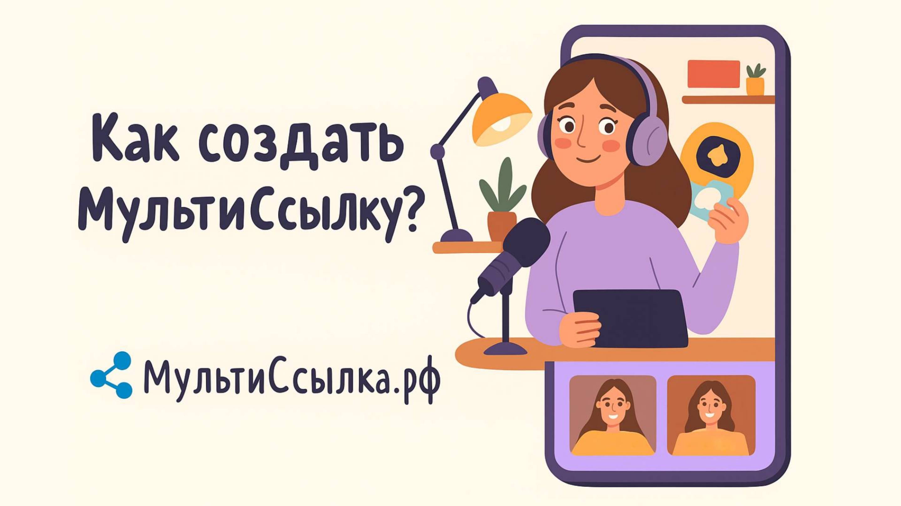 Как создать МультиСсылку для блога, бизнеса или личных целей