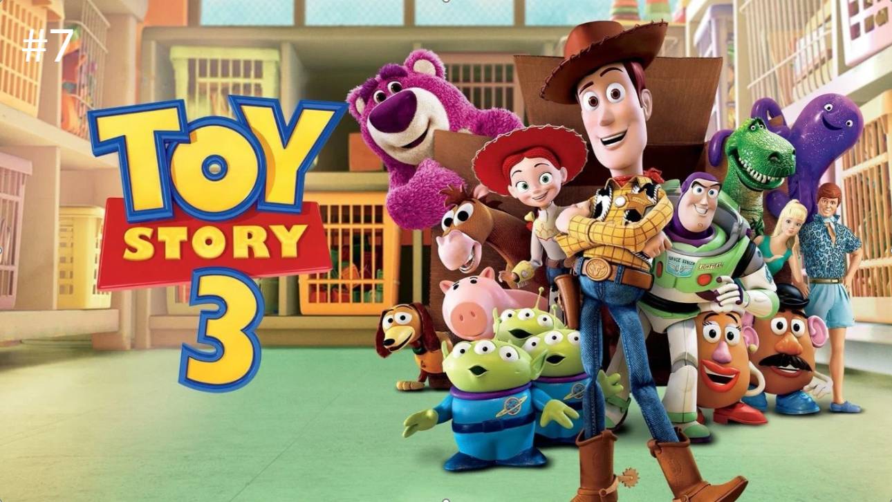 История Игрушек 3: Большой Побег, Toy story 3 - Прохождение #7 (Русская Озвучка / Без Комментариев)