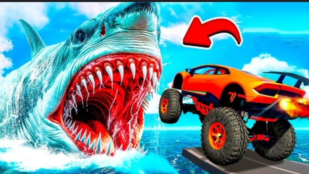 МОЖНО ЛИ ПЕРЕПРЫГНУТЬ МЕГАЛОДОНА В ГТА 5! ЭКСПЕРИМЕНТЫ GTA 5