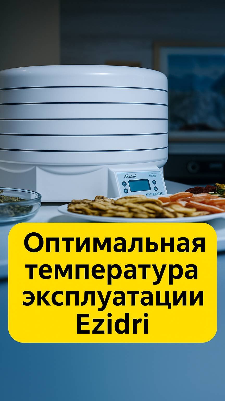 Оптимальная температура эксплуатации Ezidri