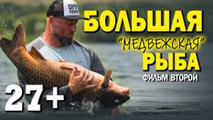 БОЛЬШАЯ "МЕДВЕЖСКАЯ" РЫБА. НОВЫЙ РЕКОРД ПО КАРПУ. 27 ПЛЮС. ФИЛЬМ ВТОРОЙ.