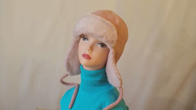 Ушанка из шерстяного лодэна