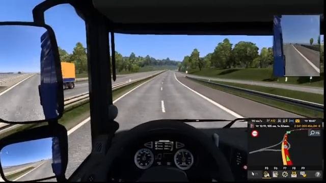 ETS 2 Clip for TMGK9000HD "ETS 2: Мальмё - Нуук" ч4. Орхус - Хиртсхальс