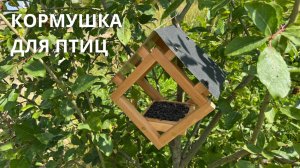 КОРМУШКА ДЛЯ ПТИЦ СВОИМИ РУКАМИ В СТИЛЕ ЛОФТ ИЗ ОЛЬХИ