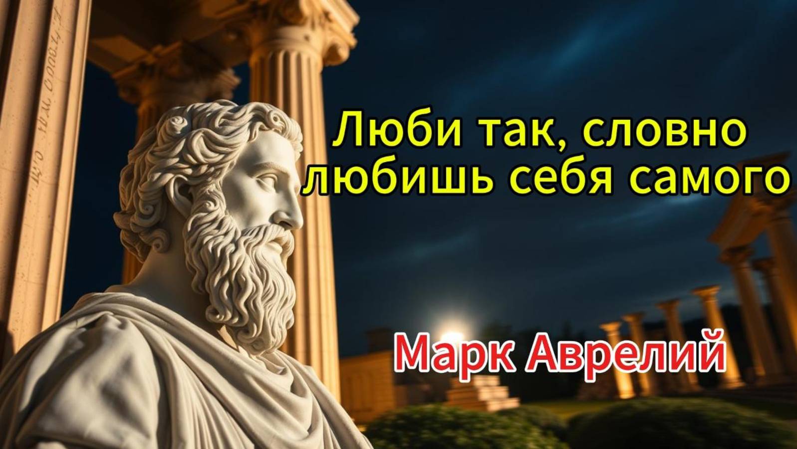 Стоики о любви. Цитаты Марка Аврелия, отражающие философию стоицизма и взгляды на любовь