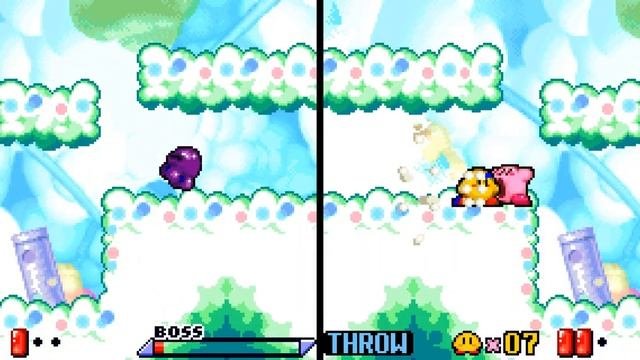 Kirby: Nightmare in Dream Land [2 player Co-op] [Game Boy Advance]