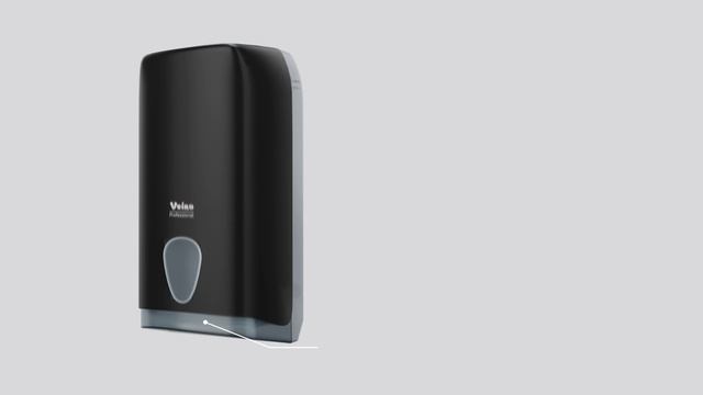 Диспенсер для листовой туалетной бумаги черный L-One Black Veiro Professional