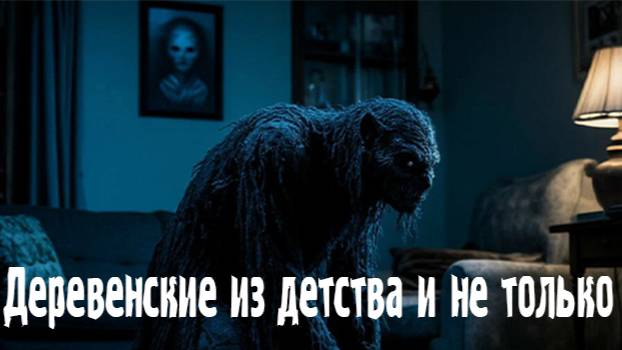 Деревенские из детства и не только. Страшные. Мистические. Творческие истории. Хоррор