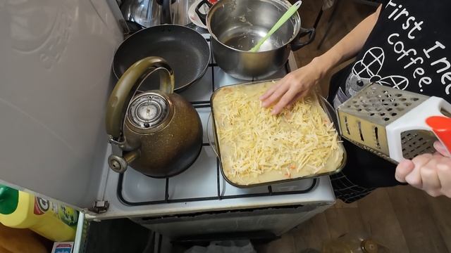 ленивая запеканка✨наготовила на большую семью✨поставили бассейн✨Ставрополье✔южные будни 8.07.2025