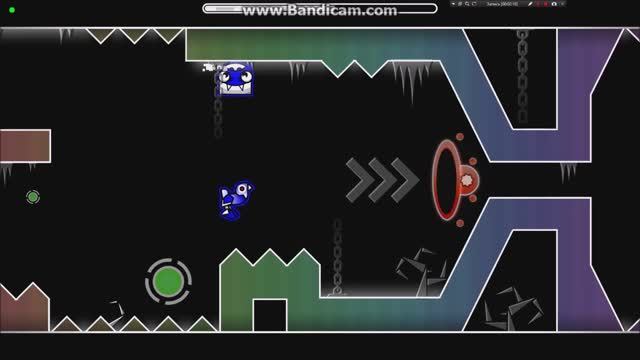 Я прошел демон "X" геометри даш!!