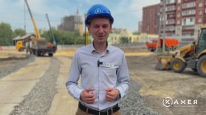Отчет о ходе строительства ЖК "Счастливый Квартал", июль, 2025 г, г. Новосибирск