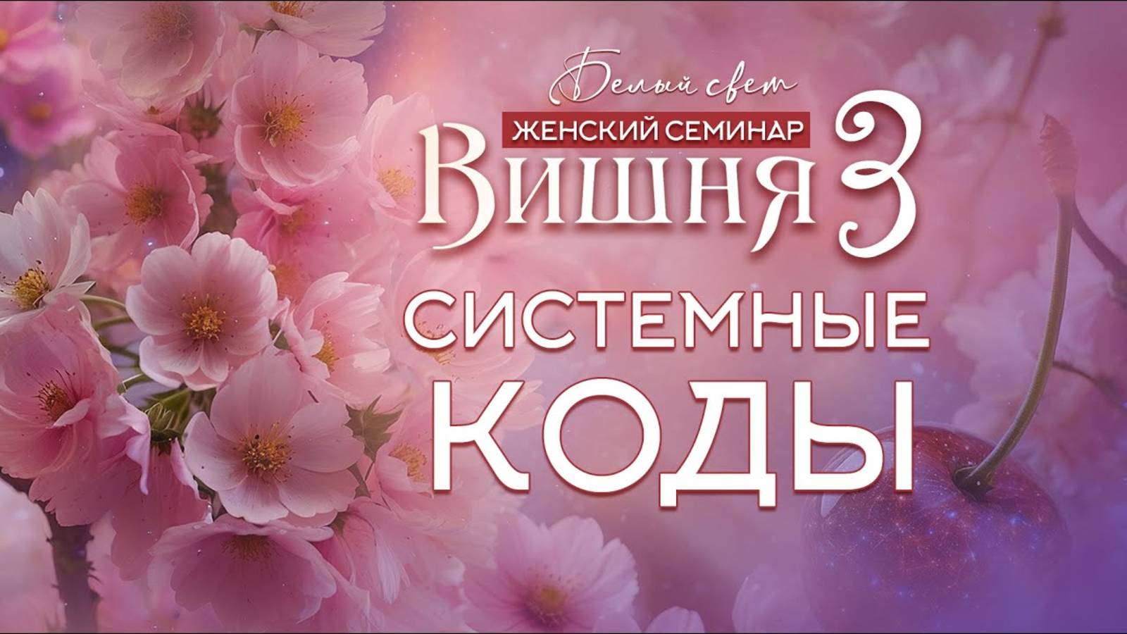 Системные коды｜Семинар Вишня 3