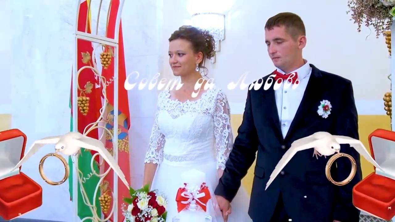 Свадебный фильм для Дениса и Любы из отснятого материала - Видеомонтаж