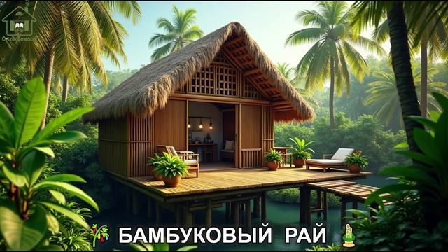 Красивые дома и интерьеры для любителей бамбука 🎋 дизайн жилья фото идеи для вдохновения (58)