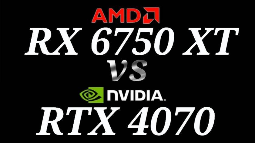 RX 6750 XT vs RTX 4070 - тестирование видеокарт