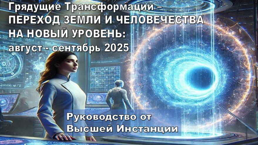 Руководство от Высшей Инстанции по подготовке к грядущим Трансформациям: август - сентябрь 2025