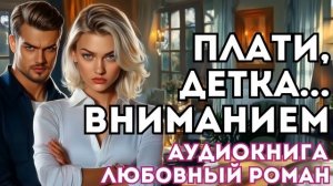 АУДИОКНИГА ЛЮБОВНЫЙ РОМАН: ПЛАТИ, ДЕТКА... ВНИМАНИЕМ СЛУШАТЬ