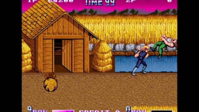 прохождение Double Dragon II - The Revenge (ARCADE)