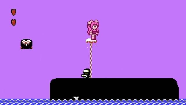 Di Gi Charat Yumeboshi Daibouken - Super Mario Bros. 2 USA Hack [NES]