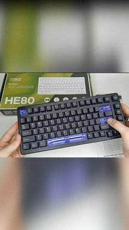 Клавиатуры Epomaker Magcore 87 vs HE80
